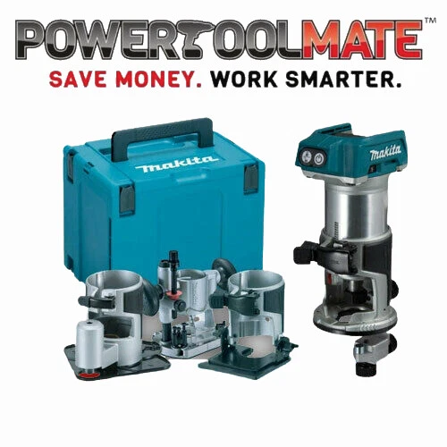 MAKITA DRT50ZJX3 MAKITA 18v Cordless Brushless Router/Trimmer - Full ...