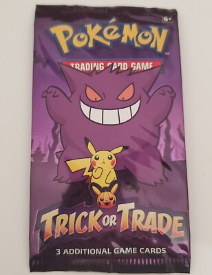 POKEMON 2022 TRICK or Trade Halloween Promo Pack Single Sealed Free ...