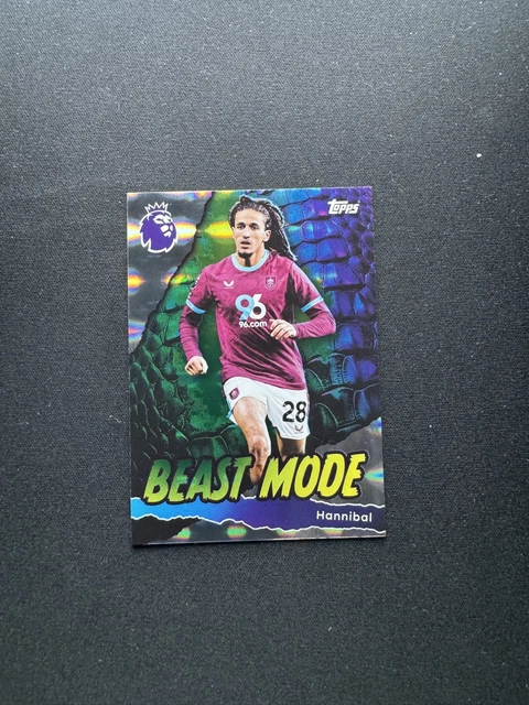 HANNIBAL BEAST MODE Topps Premier League 2026 #439 Burnley FC £1.50 - PicClick UK