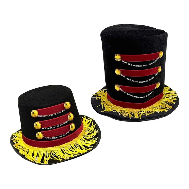 RINGMASTER HAT PHOTO Props Multifunctional Circus Coachman Hat for ...