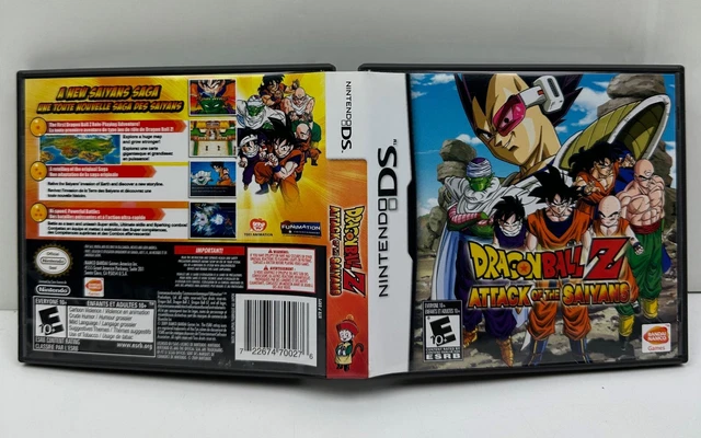 DRAGON BALL Z: Attack of the Saiyans (Nintendo DS, 2009) DS CIB *Near ...