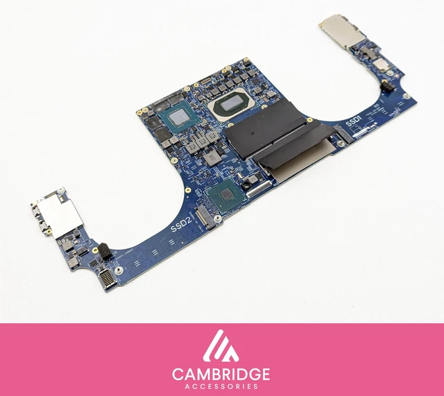 GENUINE DELL XPS 17 9700 Motherboard Intel i7-10750H 2.6GHz GTX1650Ti ...