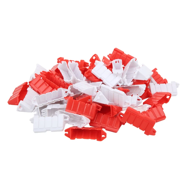 NEW 60PCS RC Drift Race DIY Remote Control Car Road Barrier Traffic ...