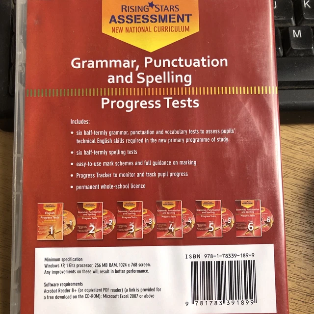 RISING STARS ASSESSMENT Grammar, Punctuation And Spelling EUR 35,06 ...