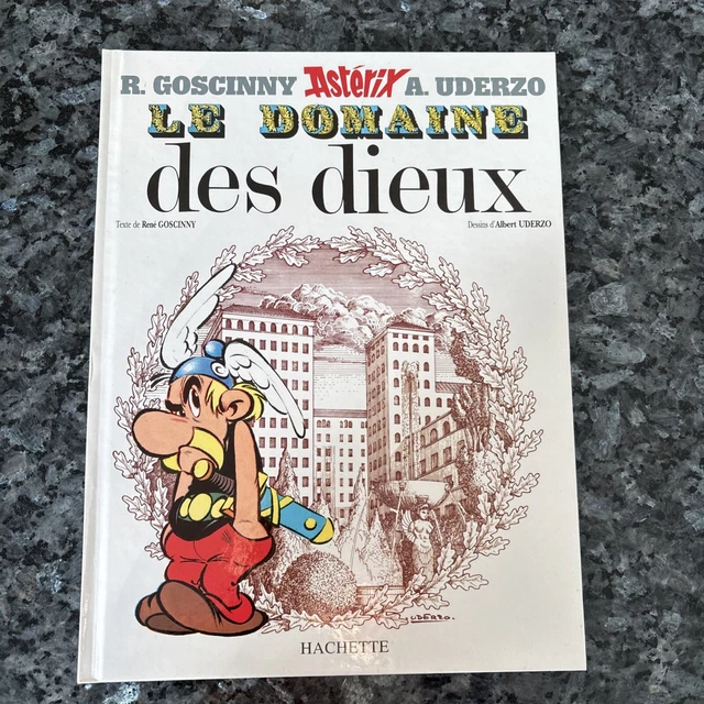 ASTÉRIX BOOK COMIC BD Le Domaine Des Dieux French Bande Dessinée £10.00 ...