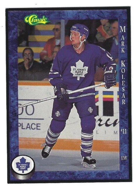 1994-95 ST. JOHN'S Maple Leafs (AHL) Mark Kolesar EUR 2,21 - PicClick FR
