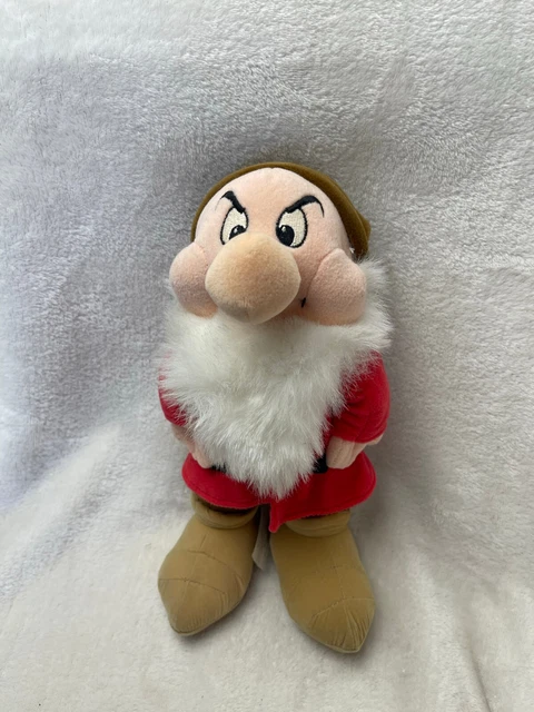 VINTAGE DISNEY STORE Grumpy (seven dwarfs) soft toy plush £9.95 ...