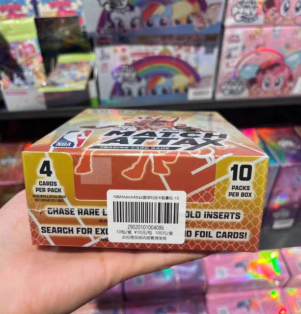2025-26 TOPPS MATCH Attax NBA Power Pack Edition Sealed Box 4 Cards ...