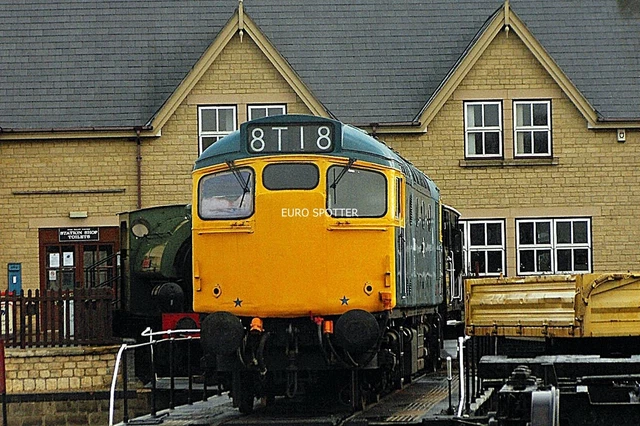 6X4 GLOSSY PHOTO BR Class 27 27066 @ Wansford £0.99 - PicClick UK