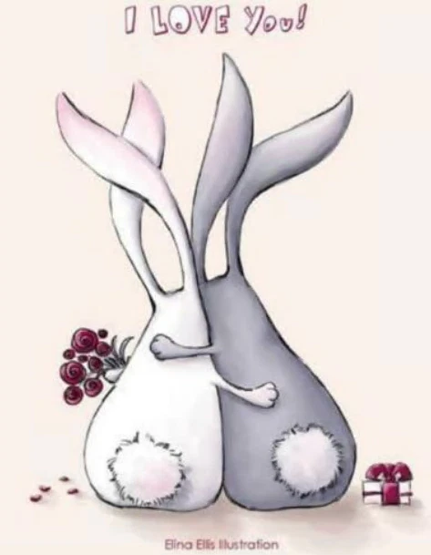 RABBIT METAL CUTTING Dies Scrapbook Making Paper Cards Album Stencil ...