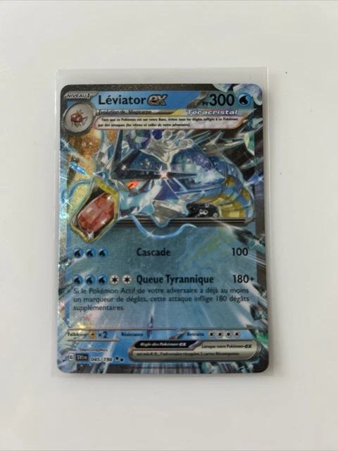 CARTE POKEMON LEVIATOR 045/198 EX EV1 Ecarlate et Violet SV1 FR NEUF ... CARTE POKEMON LEVIATOR 045/198 EX EV1 Ecarlate et Violet SV1 FR NEUF ...