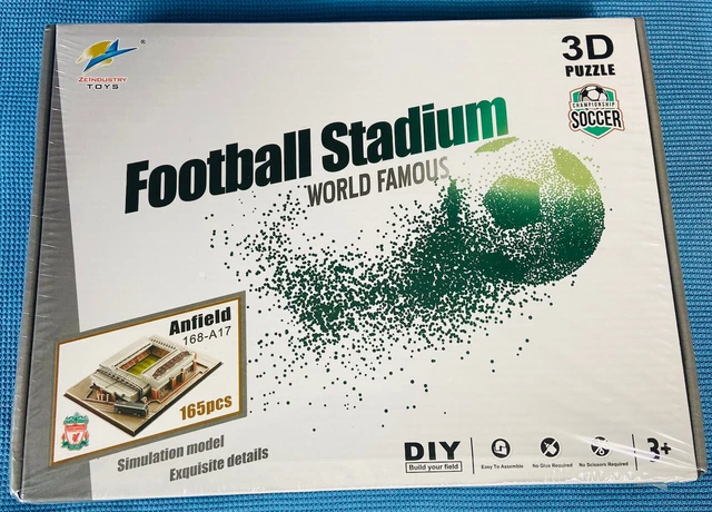 LIVERPOOL FC ANFIELD Football Stadium World Famous 3D Puzzle ...