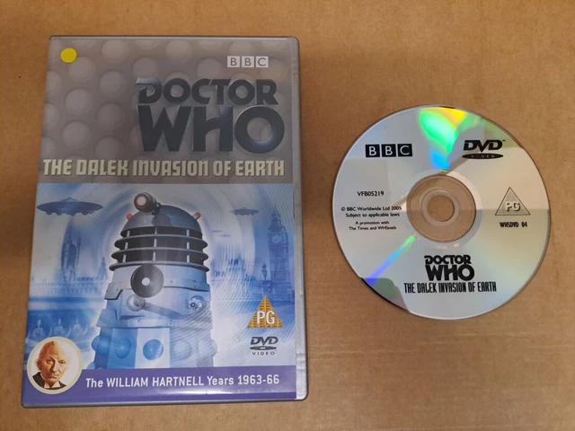 DOCTOR WHO : Dalek Invasion of Earth - The Hartnell Years 1963 -66 ...