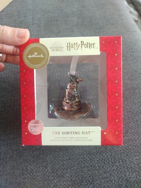 HARRY POTTER BRONZE Premium The Sorting Hat Hallmark Christmas Tree ...
