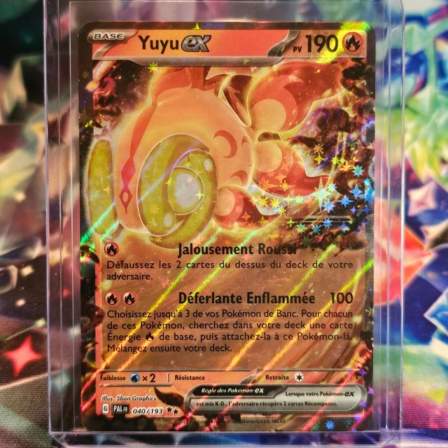 CARTE POKÉMON : Yuyu EX 040/193 - PAL Évolutions à Paldea - RR OFF ...