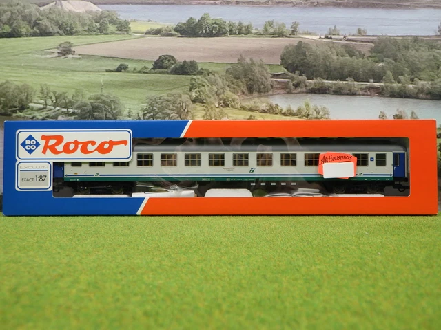 ROCO 45042 H0 Schnellzugwagen 2 Kl FS in OVP (CU) U2549 EUR 23,86 - PicClick DE