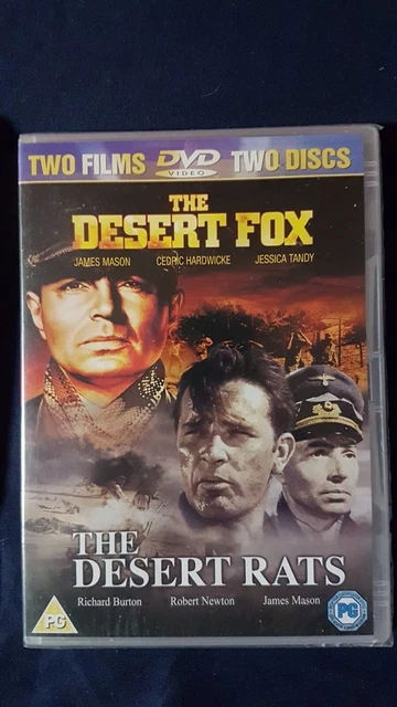 THE DESERT FOX / The Desert Rats DVD Action & Adventure (2003) Richard ...