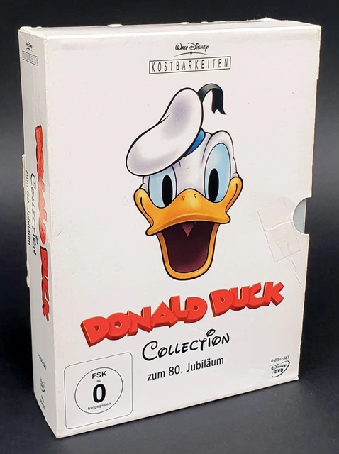 DONALD DUCK COLLECTION zum 80. Jubiläum, 6-DVD-Set Disney, limit ...