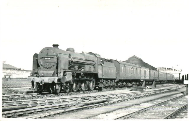RAILWAY PHOTO LMS Patriot Class No 5506 THE ROYAL PIONEER CORPS up banana train £1.45 - PicClick UK