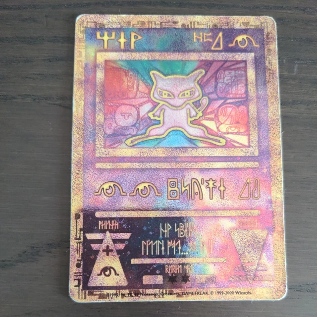 ANCIENT MEW POKÉMON Movie/ WOTC Black Star Promo Cards £30.00 - PicClick UK