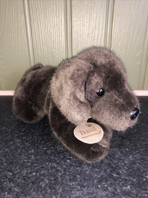 KEEL TOYS ‘BASIL’ Chocolate Labrador Puppy Dog Soft Plush Toy £7.95 ...