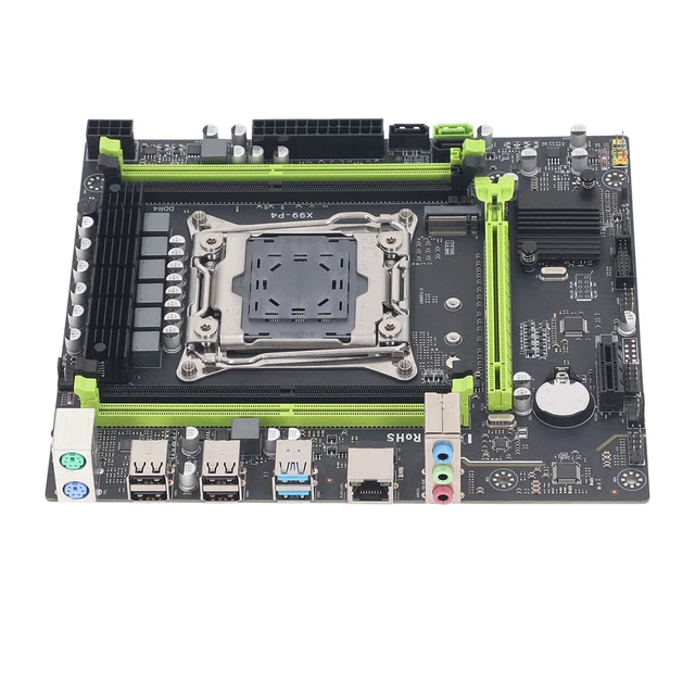 X99 P4 COMPUTER Motherboard Lga2011 Cpu 4 Ddr4 Usb3.0 Pcie M.2 Comput ...