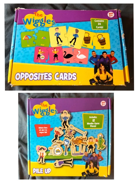 THE WIGGLES OPPOSITE Cards The Wiggles Pile Up Game $35.00 - PicClick AU