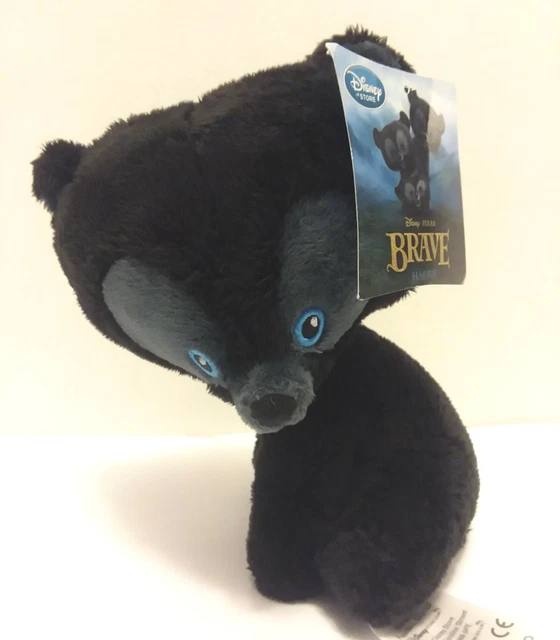 DISNEY PIXAR BRAVE Black Bear Cub Harris 7" Plush NWT £13.97 - PicClick UK