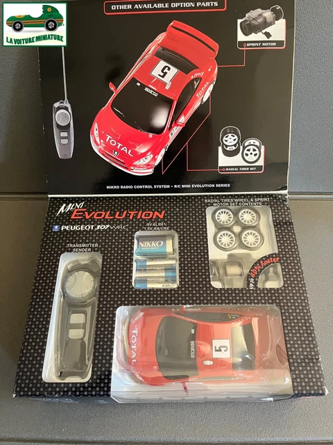 PEUGEOT 307 WRC Nikko Mini Evolution 1/24 Radio Controlled Miniature ...
