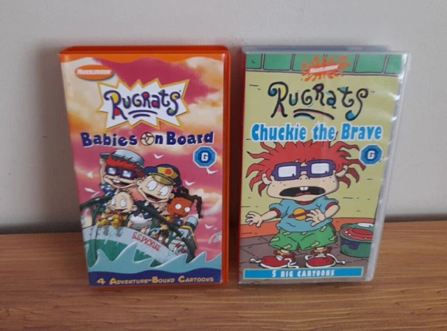 RUGRATS BABIES On Board and Chuckle The Brave VHS Video Cassette Tapes ... RUGRATS BABIES On Board and Chuckle The Brave VHS Video Cassette Tapes ...