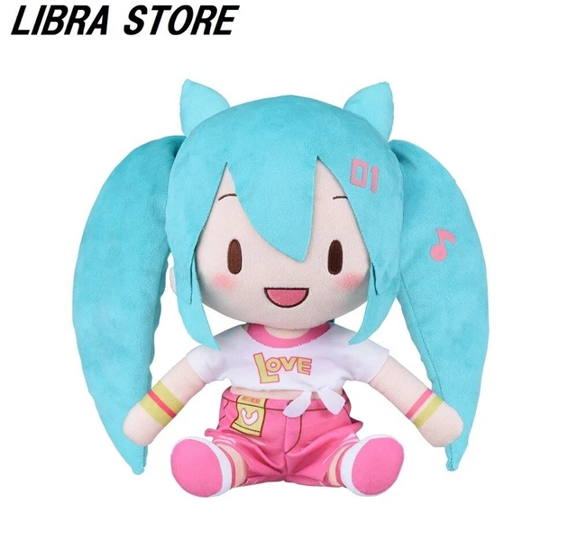 RARE HATSUNE MIKU L Poupée Peluche Fuwapuchi Cheer Version 2023 Express ...