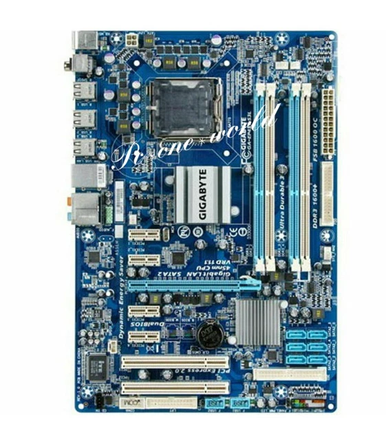 GIGABYTE GA-EP43T-S3L DESKTOP Motherboard Intel P43 LGA 775 DDR3 USB2.0 ...