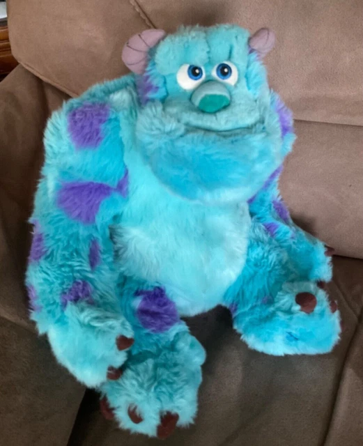 DISNEY STORE ORIGINAL Sulley Sully Monsters Inc Plush Toy Pixar Plushie ...