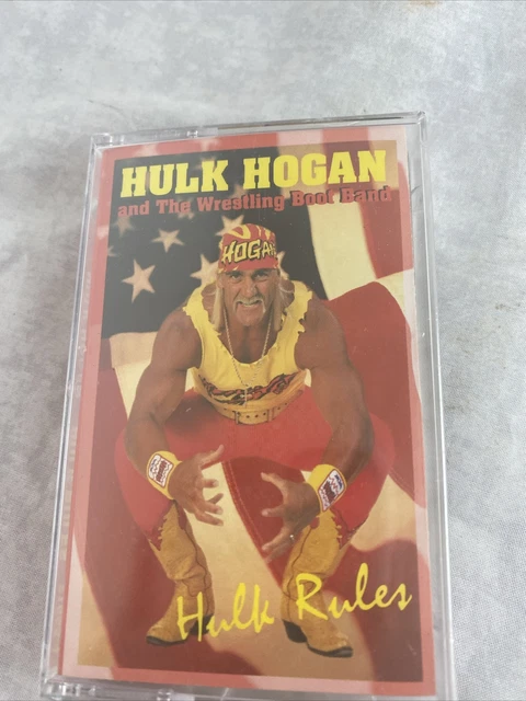 HULK HOGAN AND The Wrestling Boot Band Cassette Tape Hulk Rules 1995 ...