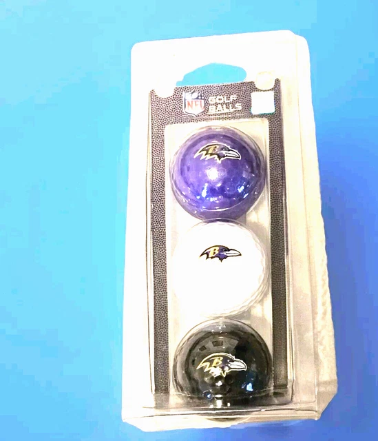 SCORE A TOUCHDOWN on the Green! 🏈 Team Golf NFL Baltimore Ravens 3-Pack ...