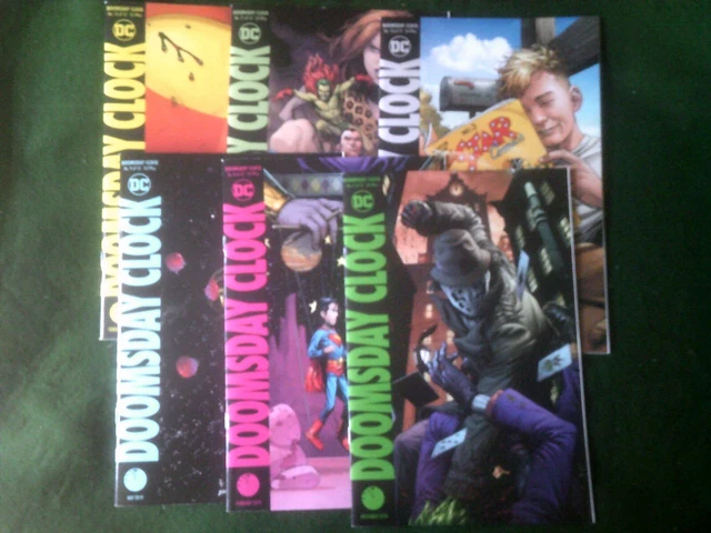 DOOMSDAY CLOCK ISSUES 1 to 12 Complete Geoff Johns Gary Frank DC Comics £29.99 - PicClick UK