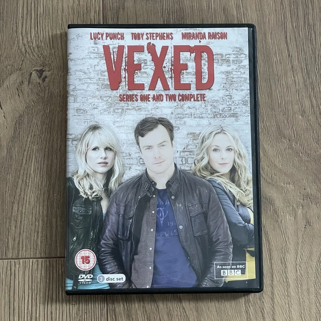 VEXED SERIES ONE Two DVD Complete BBC Toby Stephens Miranda Raison Lucy ...