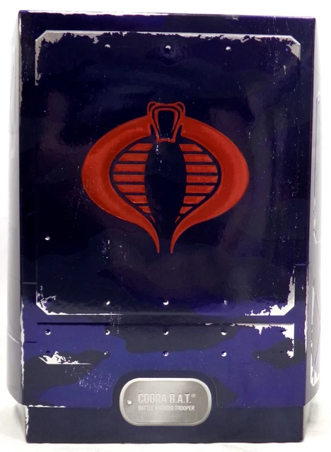 SUPER 7 G.I. Joe Ultimates Cobra Bat B.A.T Figura De 7" EUR 28,22 ...