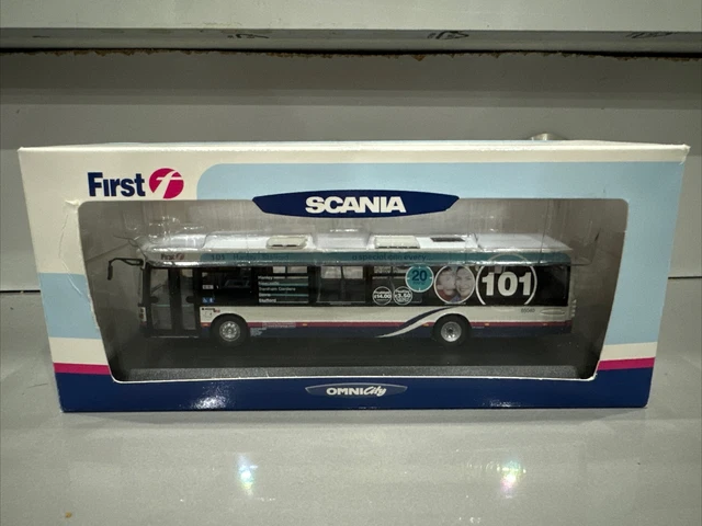 CMNL UKBUS 7011 Northcord Scania Omnicity Stafford Model Bus First ...