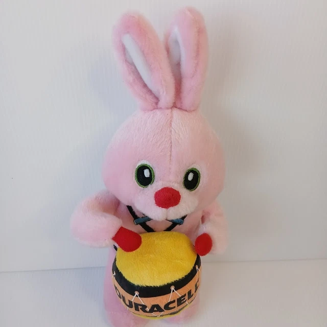 DURACELL PINK BUNNY With Drum Plush Soft Toy 30 cm £13.95 - PicClick UK