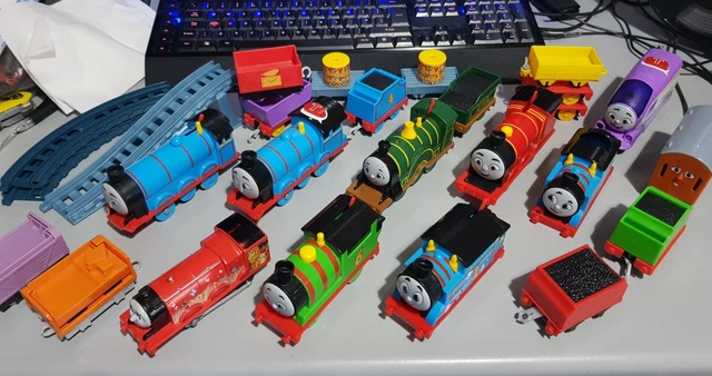 MATTEL THOMAS & Friends All Engines Go Motorized Trackmaster Toy Train ...
