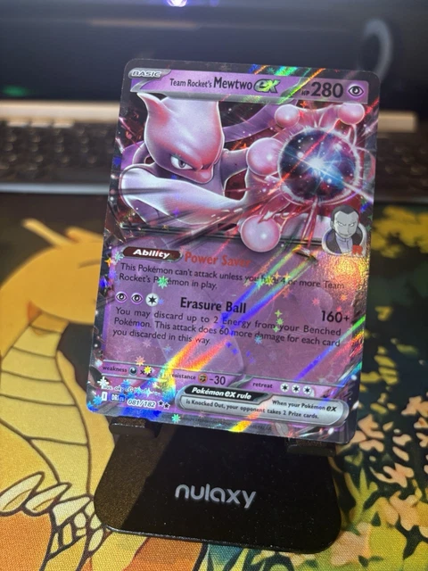 TEAM ROCKETS MEWTWO Ex 81/182 - Destined Rivals Pokémon TCG - MINT £1. ...