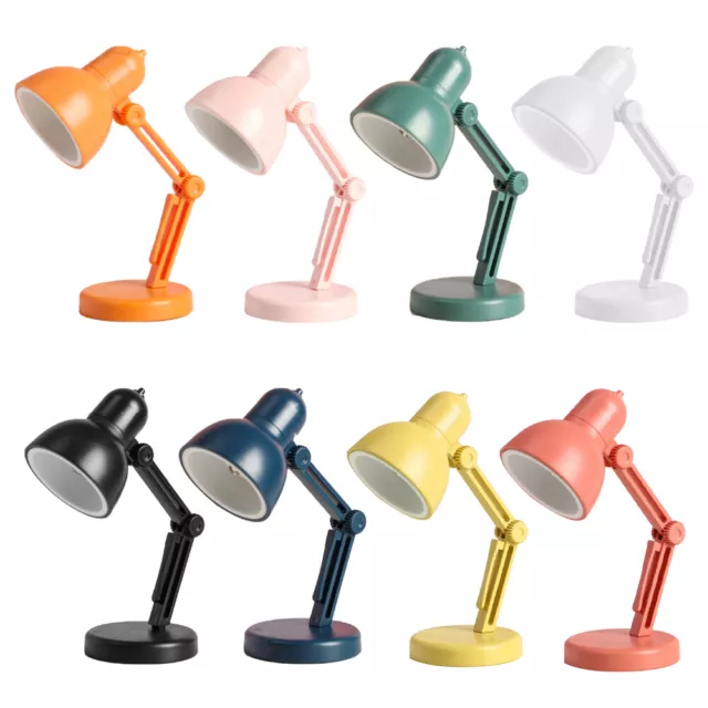LED MINI DESK Lamp Foldable Magnetic Night Light Bedroom Study Reading ...