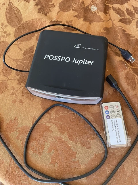 POSSPO JUPITER CD/DVD/MP4/MP3 Player for Car Portable External USB Port ...