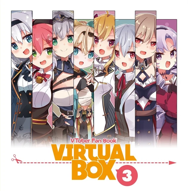 &C100 DOUJINSHI HOLOLIVE ART BOOK ""SCATOLA VIRTUALE 3" EUR 22,97 - PicClick IT
