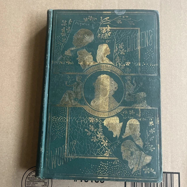 THE WORKS OF Charles Dickens Collier 3 Volumes Illustrated Volumes 1,5 ...