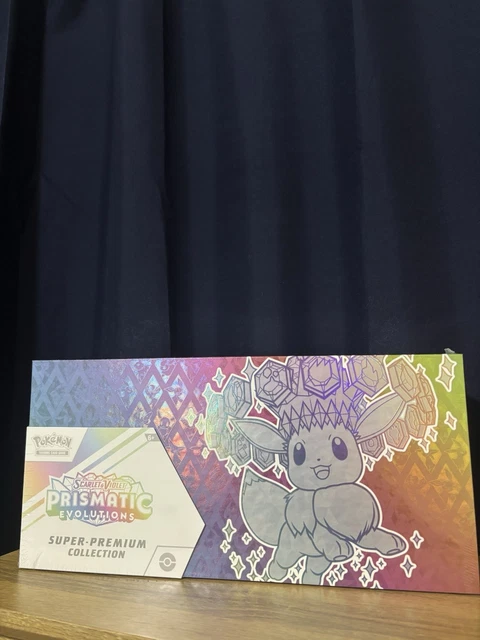 POKEMON TCG: PRISMATIC Evolutions Super Premium Collection Sealed SPC ...