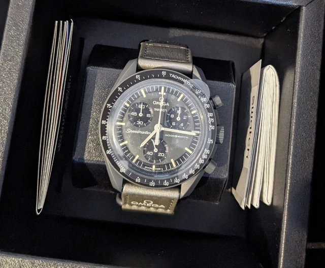 OMEGA X SWATCH Speedmaster MoonSwatch Misson to Mercury watch ...