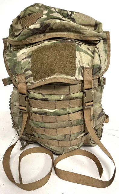 BRITISH MILITARY ISSUE MTP Camouflage 45 Litre Infantry Patrol Pack ...