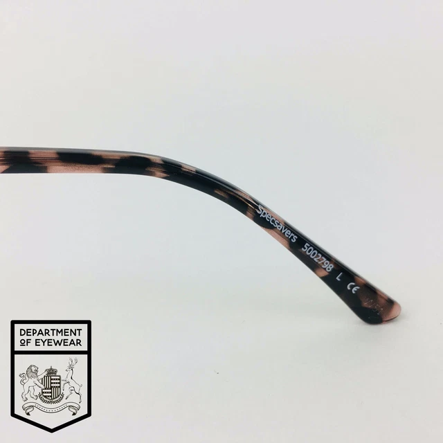 SPECSAVERS EYEGLASSES PINK TORTOISE CATS EYE glasses frame MOD ...